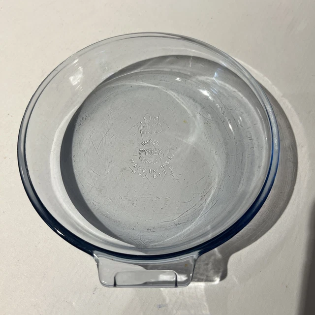 PYREX LID 1940S Blue Flameware One Handle 817 B Rare!! USA Original $21 ...