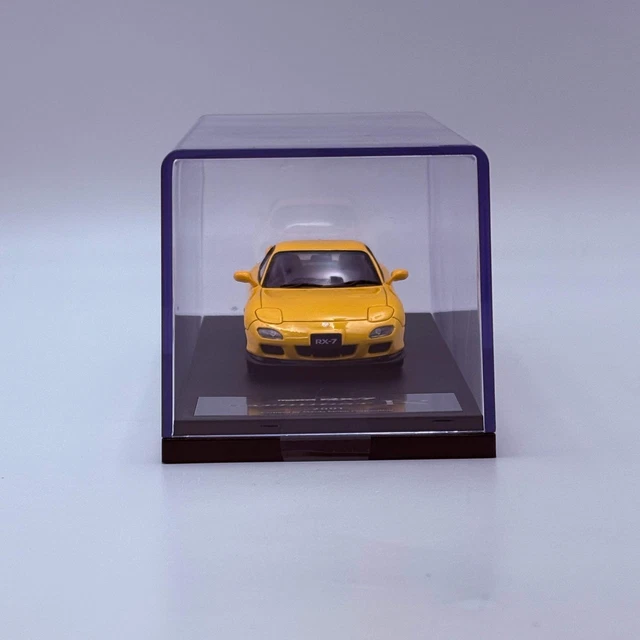 MAZDA RX-7(FD3S) TYPE R 1/43 BATHURST R(2001) Sunburst Yellow BM 956 ...