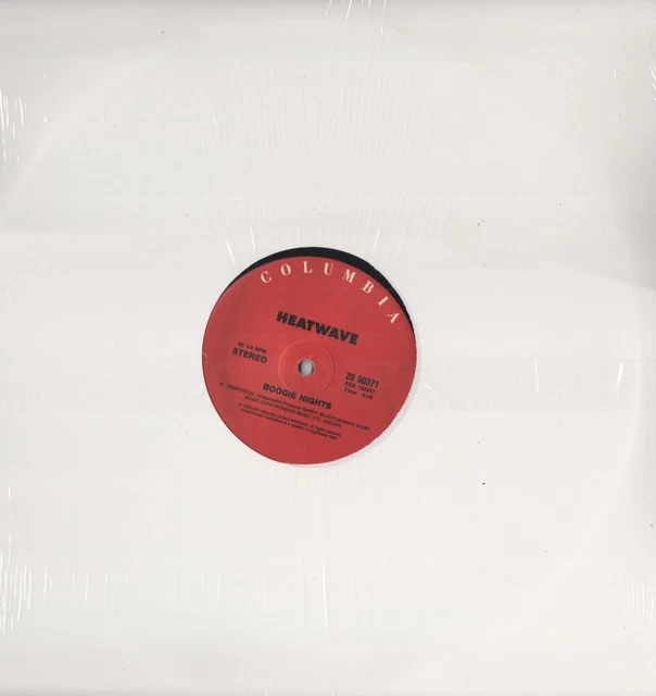 HEATWAVE BOOGIE NIGHTS/TOO Hot To Handle COLUMBIA RECORDS Sealed 12 ...