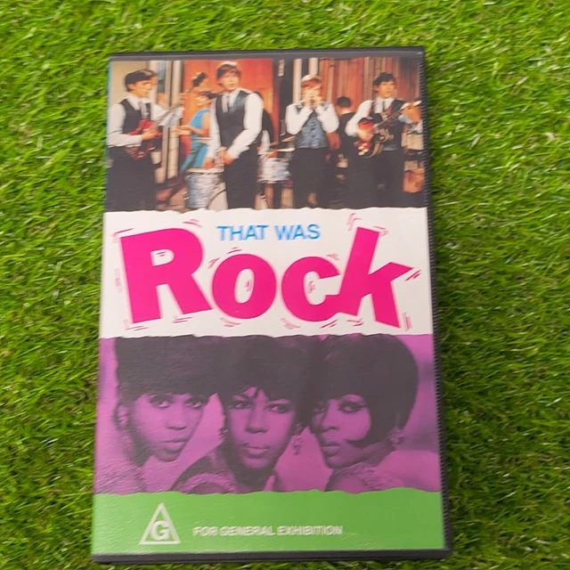 THAT WAS ROCK - Big Box VHS Tape £17.88 - PicClick UK
