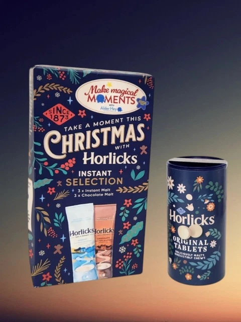 PREMIUM MALTED DRINK Variety Box with Chewy Malt Tablets Cosy Treat Set ...