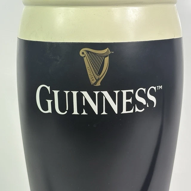 RARE GUINNESS BEER Ceramic Tip Jar 12 Inch Man Cave Bar Advertising ...