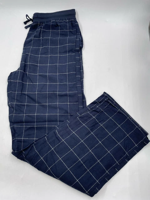 PRIMARK BLUE/WHITE LARGE Check Pajama Pants Womens £20.68 - PicClick UK