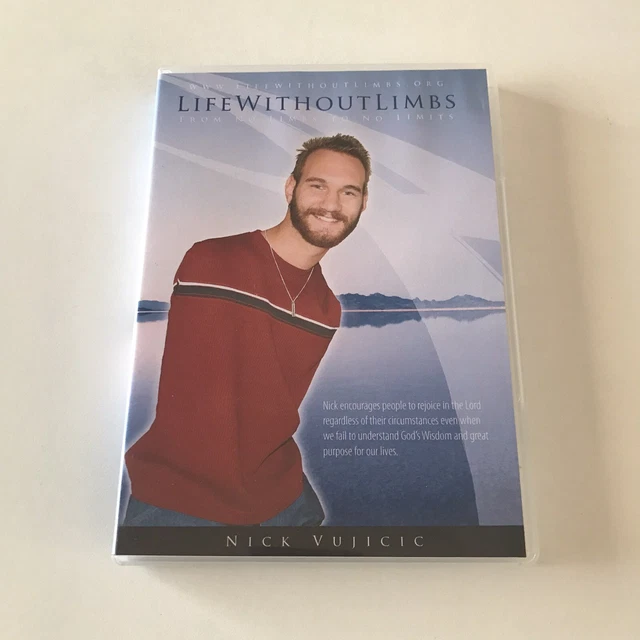LIFE WITHOUT LIMBS - Nick Vujicic DVD Region Free PAL Documentary £4.99 ...