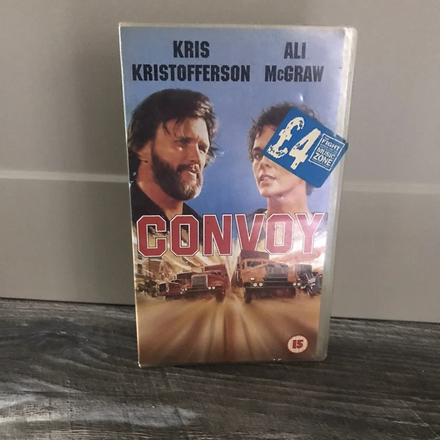 CONVOY VHS KRISS Kristofferson Ali Mcgraw Vhs/pal £4.99 - PicClick UK