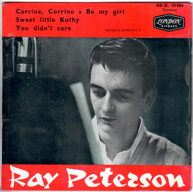 RAY PETERSON CORRINA Be my girl 1961 Texas Rocker Rockabilly Phil ...