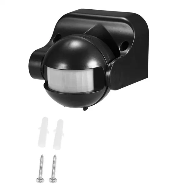 AC 110V-240V PIR Infrared Motion Sensor 180 Degree Motion Detection ...