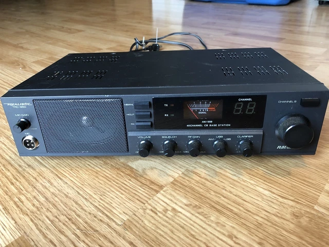 REALISTIC NAVAHO TRC-850 AM/SSB CB Base Radio Transceiver SN: 15001147 ...