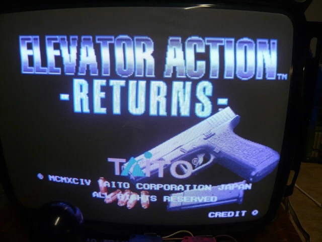 ELEVATOR ACTION RETURNS arcade pcb Jamma EUR 500,00 - PicClick DE