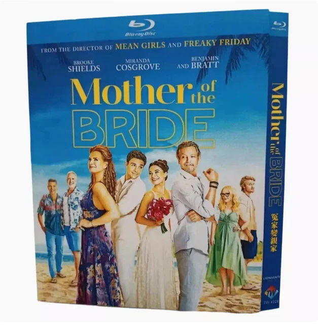 MOTHER OF THE Bride (2024)BD Movie TV Film 1-Disc All Region New Box ...