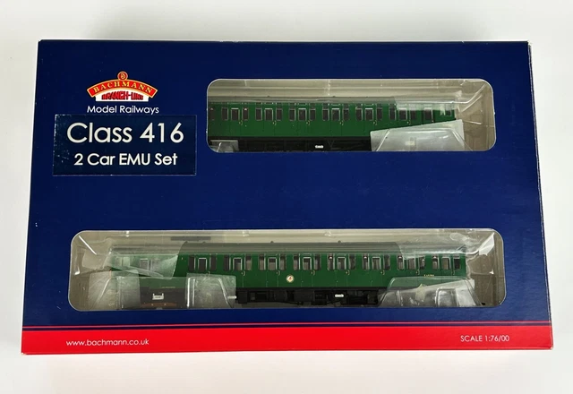 BACHMANN- CLASS 416 2 Car Emu Set- 31-376 2EPB EMU 5570- SR Multiple ...
