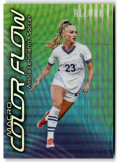 2025 UPPER DECK Allure SE No. CF2-13 Alisha Lehmann Macro Color Flow EUR 5,48 - PicClick ES