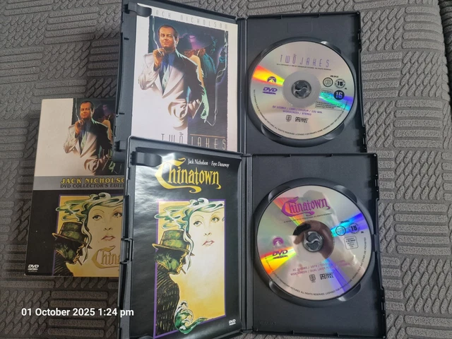 DVD - JACK Nicholson Collector's Edition Box Set Chinatown / Two Jakes ...