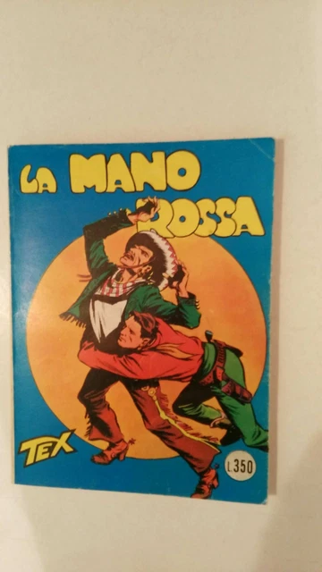 TEX N. 1 LA MANO ROSSA BONELLI MARZO 1964 LIRE 350 OTTIMO ++++ EUR 20,00 - PicClick IT
