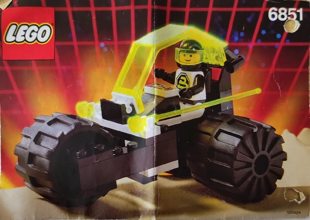 LEGO SPACE: TRI-WHEELED Tyrax 6851 100% Komplett mit Original ...