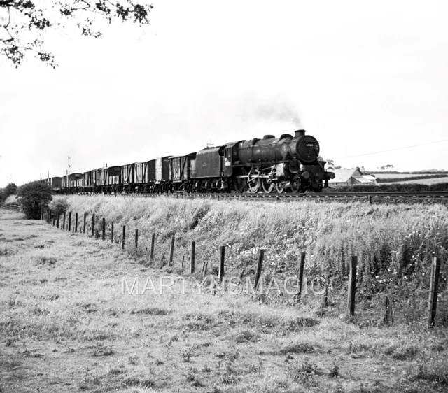 M2457- 60X60MM RAILWAY Negative 44765 5MT 4-6-0 DC Morecambe South Jn ...