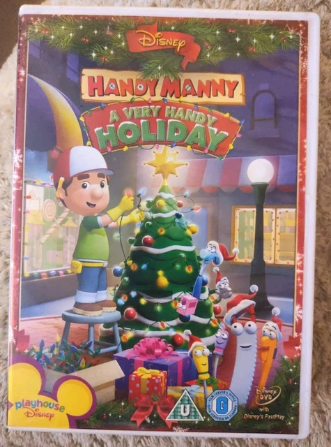 HANDY MANNY: A Very Handy Holiday [DVD] Christmas Kids Fun Disney GC 🌀🌀 ...