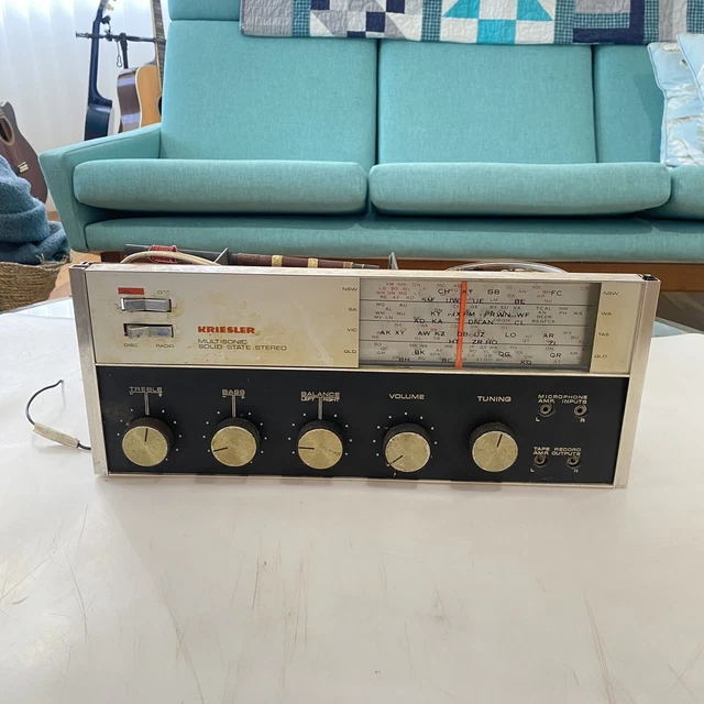 KRIESLER MULTISONIC SOLID State Stereo, Parts Only $60.00 - PicClick AU