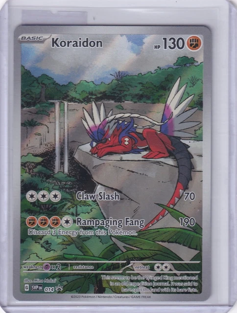 POKÉMON TCG KORAIDON SVP Black Star Promos SVP014 Holo Promo Promo £7. ...