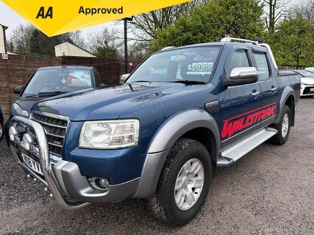 2008 FORD RANGER 3.0 WILDTRAK 4X4 LWB D/C 2d 156 BHP PICK UP Diesel ...