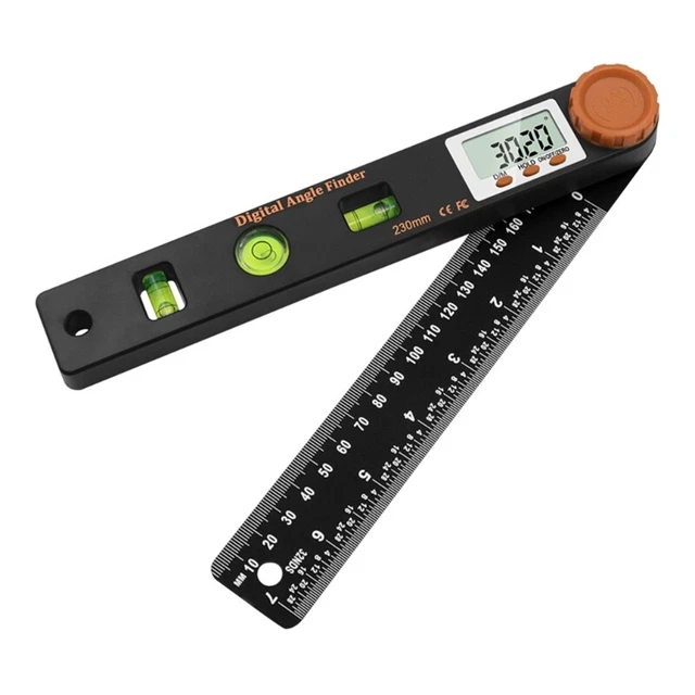 FOLDABLE RULER DIGITAL Display-Folding Simple Stationery Measurement ...