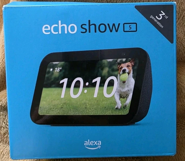 AMAZON ECHO SHOW 5 3rd Gen Smart Display White £60.99 - PicClick UK