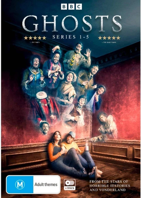 GHOSTS: SERIES 1, 2, 3, 4 & 5 Season 1- 5 DVD Set R4 BBC New Sealed $84 ...