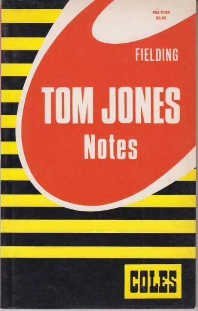 TOM JONES COLES Notes - Henry Fielding $9.99 - PicClick CA