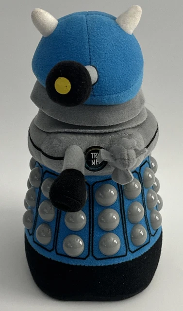 DOCTOR WHO TALKING DALEK Robot 8" Plush Blue 2009 Underground Toys ...