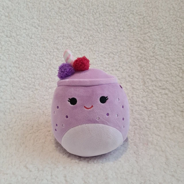 SQUISHMALLOWS 5& INCH Berry Pompom Purple Smoothie plush toy $16.00 ...