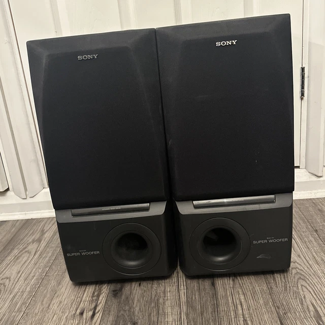 SONY SS-LB455 SUPER Woofer Speakers System £74.99 - PicClick UK
