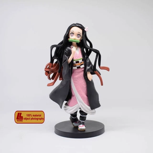 ANIME DEMON SLAYER Kamado Nezuko stand PVC Figure Toy Gift Desk decor ...