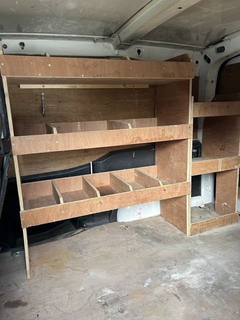 CITROEN BERLINGO WHEEL Arch Van Racking Toolbox Storage Shelves £9.99 ...