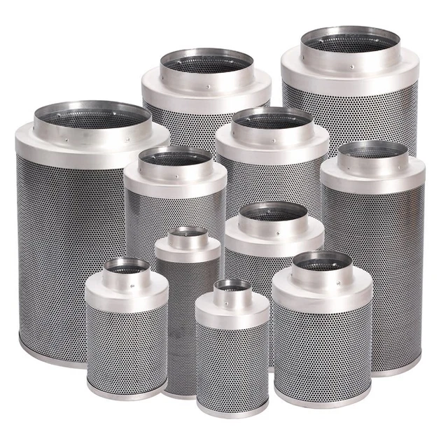 RHINO PRO CARBON Filter 4 5 6 8 10 12 Inch Hydroponics Odour Removal RC ...