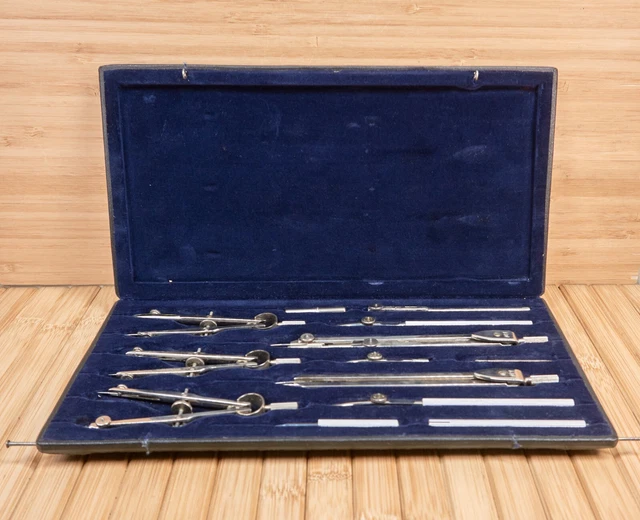 VINTAGE KIN PRECISION P VII Mechanical Drafting Drawing Tool Set $110. ...