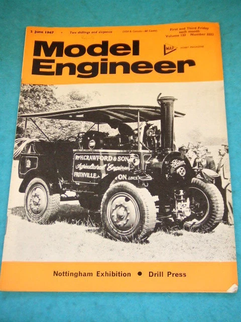 MODEL ENGINEER - Drill Press - June 2 1967 Vol 133 # 3322 £5.49 ...