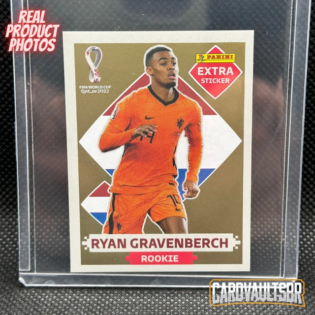 RARE PANINI FIFA World Cup Qatar 2022 - GOLD Extra Sticker Ryan ...