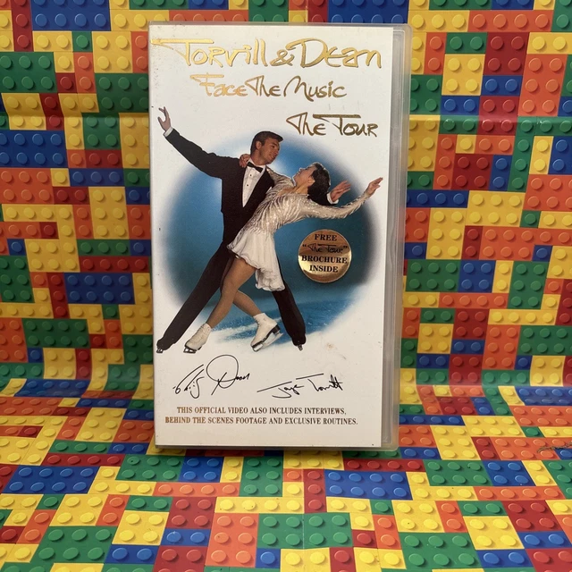 TORVILL & DEAN "Face The Music" The Tour VHS Ice Skating Legends £1.16 ...