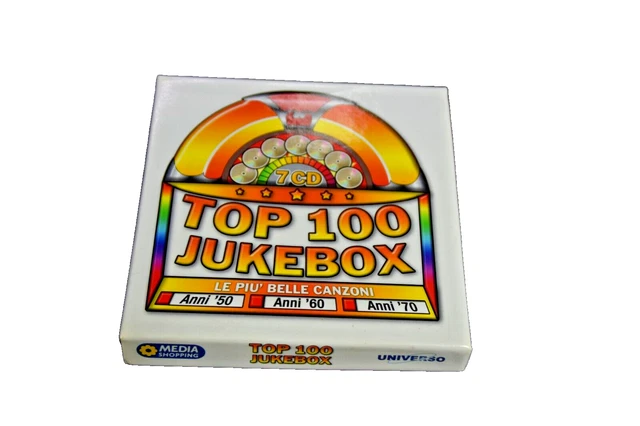 TOP 100 JUKE-BOX Le Piu' Belle Canzoni Anni 50-60-70 7 CD EUR 34,70 ...