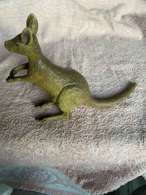 KANGAROO HARD RUBBER Toy ELC AAA Vintage 1990s £5.50 - PicClick UK