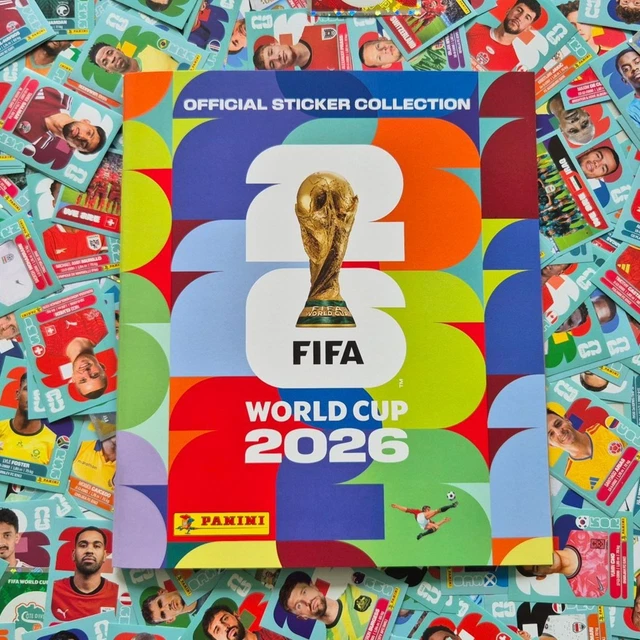 PANINI FIFA WORLD Cup 2026 World Cup Stickers of Choice Figures 10/20 ...