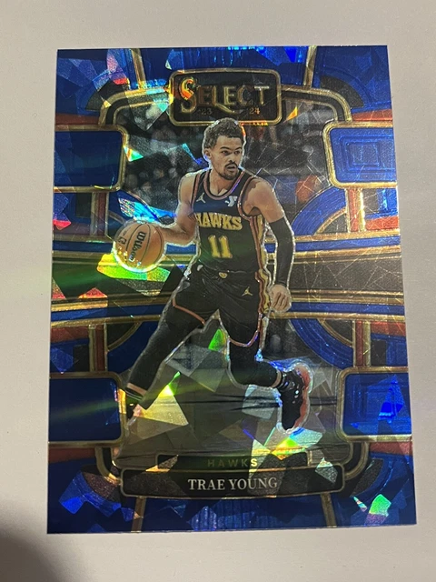 2023-24 PANINI SELECT Trae Jeune Concourse Bleu Glace Prizm #43 Hawks EUR 1,39 - PicClick FR