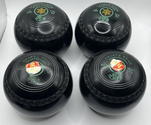 DRAKES PRIDE PROFESSIONAL Lawn Bowls Size 5H Date Stamp BB 04 £99.99 ...