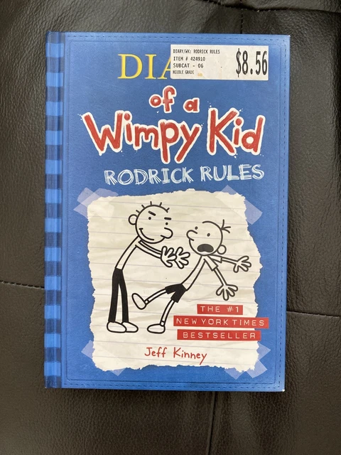 RODRICK RULES (DIARY of a Wimpy Kid, livre 2) par Jeff Kinney. 9780810994737 EUR 9,42 - PicClick FR
