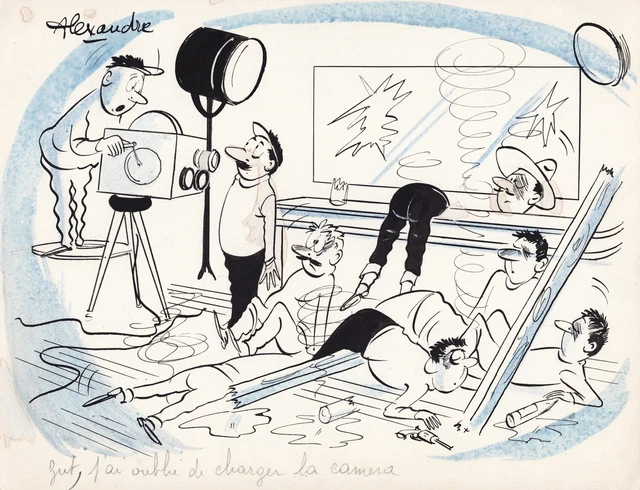 FILM CINEMA FUMETTO Caricature Drawing Dessin Disegno Alexandre Huet ...