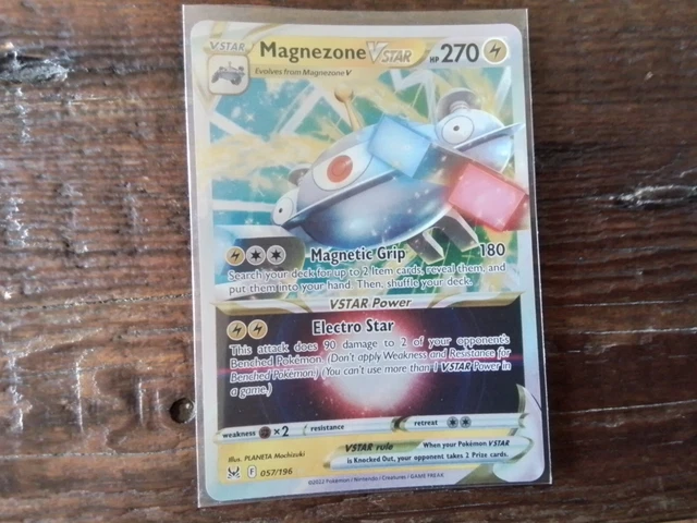 MAGNEZONE VMAX 057/196 Climax Holo Full Art pokemon Card NM ex gx vstar ...