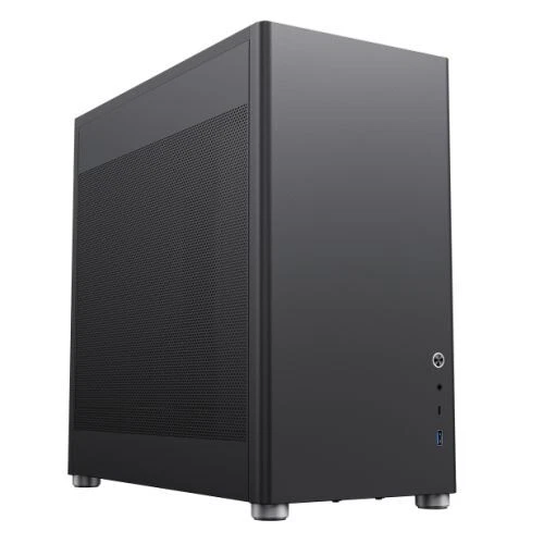 GAMEMAX MESHBOX BLACK Gaming Case, ATX, Mesh Panels Vertical Airflow ...