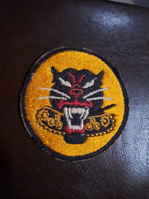 ORIGINAL WW2 WWII Tiger US Army Tank Destroyer 8 Wheel Patch Snow Back ...