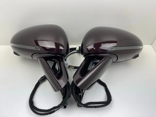 PORSCHE MACAN GTS Turbo 95B Wing Mirror Set Kit Pair Camera Blind Spot ...