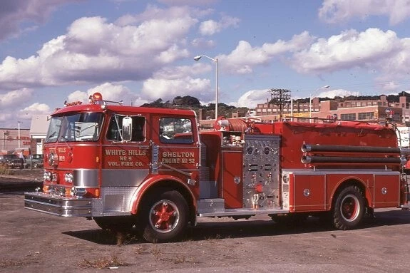 SHELTON CT 1970S Hahn Pumper - Fire Apparatus Slide £4.44 - PicClick UK